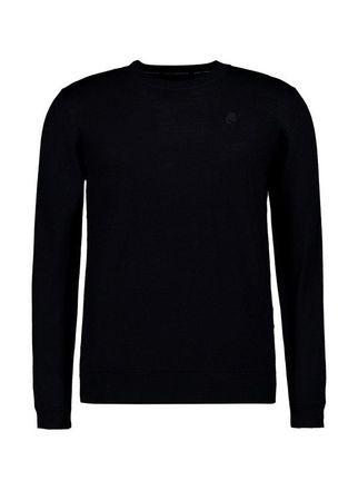 Karl Lagerfeld Herren Pullover schwarz unifarben