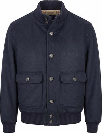 Barba Veste Casual - Bleu