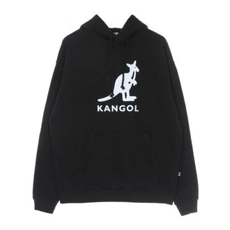 Kangol Schwarzer Hoodie mit Kordelzugkapuze - - Sweatshirts & Hoodies - Herren - Schwarzk - M