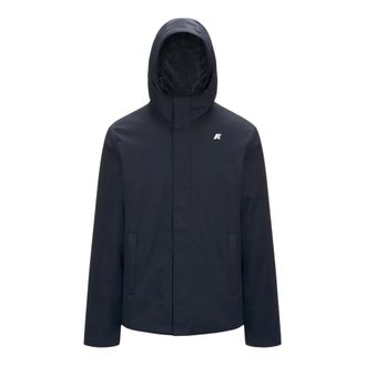 K-Way Veste Jacko Twill Marmotta - Homme - Vestes - Bleu - Taille: M