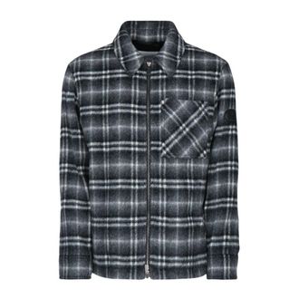Burberry Oran Overshirt - - Jackets - Herren - Grau - L