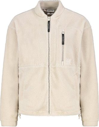 Sublevel Fleecejacke Damen Teddyfleece Kuschelig &Uuml;bergangsjacke Jacke Outdoor Stehkragen, Kapuze, flauschig, kuschelig, warm, Outdoor