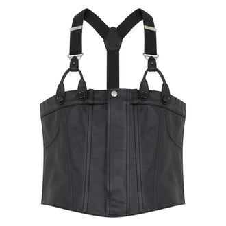 Moschino Korsett-Top - - Tops - Herren - Schwarzk - XL