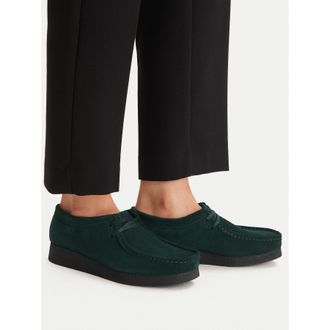 Clarks Halbschuhe Clarks WallabeeEVOSh 26184613 Gr&uuml;n