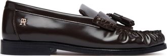 Tommy Hilfiger Mokassins Tommy Hilfiger Tassel Abrasivato FW0FW09460 Dunkelbraun
