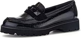 Gabor Femme Chaussures Basses, Dame Mocassin,Chaussons,Chaussures de collège,Chaussures daffaires,Pantoufles,Noir (Schwarz) / 97,40 EU / 6.5 UK