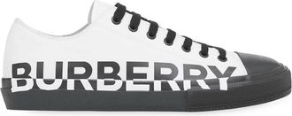 Burberry Larkhall Logo Low Trainers Size 37
