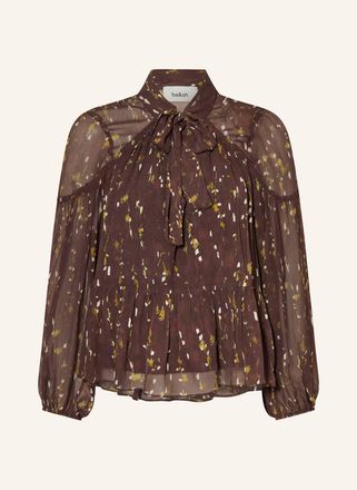 BA&SH Ba&Sh Schluppenbluse Kamala braun