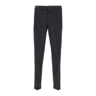 Pantaloni Torino Homme, Pantalons, Bleu, Taille: 2XL Pantalon en Mélange de Coton Bleu Nuit