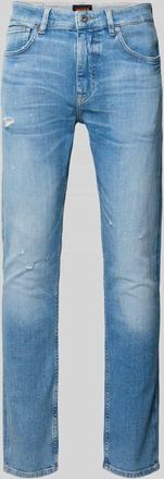 Boss Orange by Hugo Boss Slim Fit Jeans mit Used Details