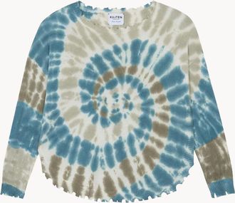 Kujten Pull cachemire col rond tie & dye - Pull Mela Sunny