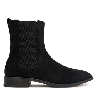 Calvin Klein Klassische Stiefeletten Calvin Klein Slim Ess Chelsea Su HM0HM02275 Schwarz