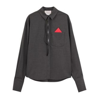 Sportmax Stilvolle Hemden f&uuml;r M&auml;nner und Frauen - - Blouses & Shirts - Damen - Grau - M