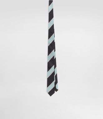 Dolce & Gabbana Jacquard Martini Tie - Mann Krawatten Und Einstecktuch Blue Onesize