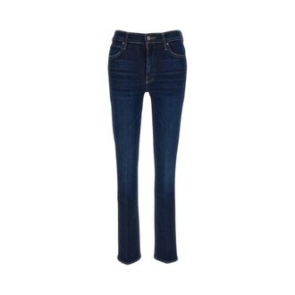 Mother The Hustler Gerades Jeans - - Jeans - Damen - Blau - W31