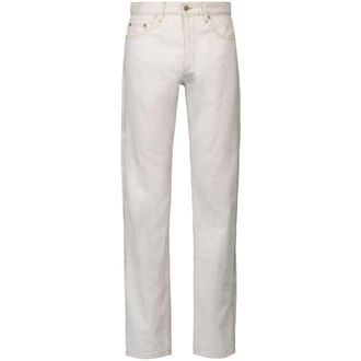 Maison Margiela Wei&szlig;e Baumwoll Straight-Leg Jeans - - Jeans - Herren - Wei&szlig; - W30