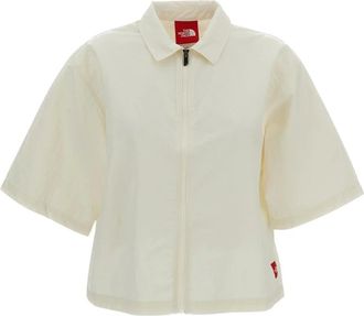 The North Face Femme, Sport, Blanc, Taille: 36 FR Nylon Shirt