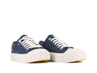 Palladium Sneaker PALLADIUM PALLA ACE CVS ORG, Damen, Gr. 38, mood indigo, Textil, Schuhe Sneaker, aus Canvas