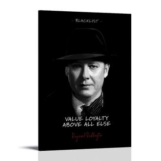 Generic The Blacklist Raymond Reddington Poster Dekorative Malerei Leinwand Wandkunst Wohnzimmer Poster Schlafzimmer Malerei,Wandkunst Bilddruck Moderne Famil