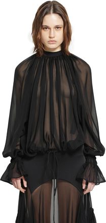 Ann Demeulemeester Celin Balloon Top
