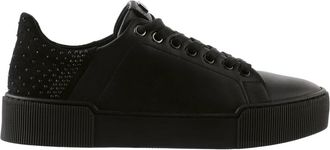 H&ouml;gl Sportliche Sneakers mit Velours- und Weichleder - - Shoes - Damen - Schwarzk - 37 EU
