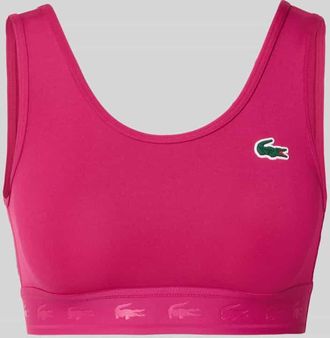 Lacoste Sport Sport-BH mit Logo-Patch
