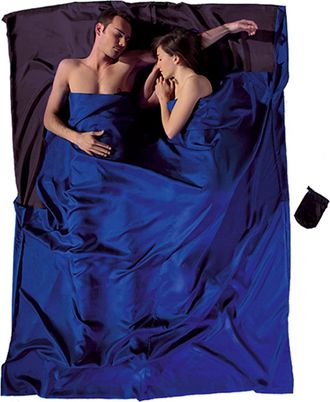 Cocoon SD24/80 Reisesteppdecke Unisex - Erwachsene, Blau, 220 x 180 cm