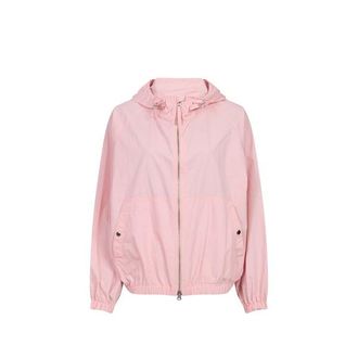 Dunst Veste coupe-vent &agrave; capuche en coton m&eacute;lang&eacute;