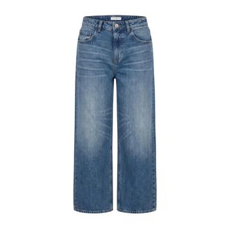 Icon Denim Los Angeles Jean Bea Large Jambe - Femme - Jeans - Bleu - Taille: 30 FR