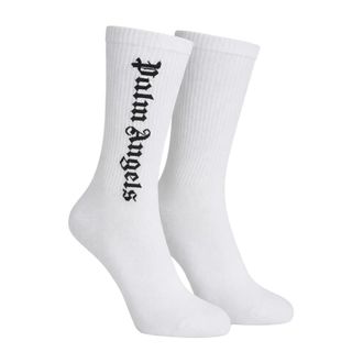 Palm Angels Classic Logo Socks - - Underwear - Herren - Wei&szlig; - M