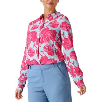 Pom Amsterdam Damen, Blusen & Hemden, Mehrfarbig, 2XLGr&ouml;&szlig;e