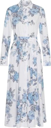 Marella Femme, Robes, Bleu, Taille: 38 FR Shirt Robes