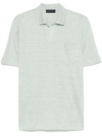 Sease t-shirt &agrave; col fendu - Vert