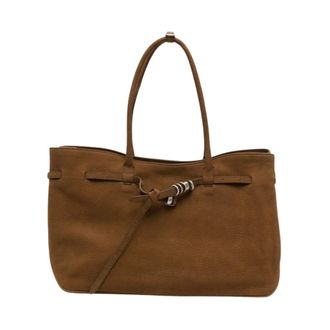 Marge Sherwood Femme, Sacs, Brun, Taille: ONE Size Suede Shopping Bag