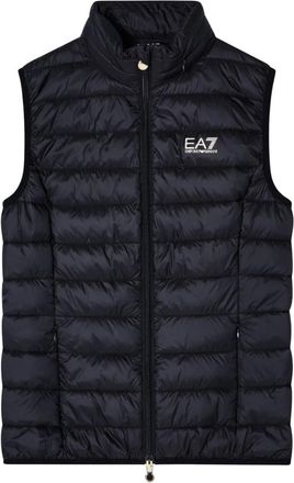 Emporio Armani Emporio Armani Ea7, Femme, Vestes, Noir, Taille: 42 FR Gilet