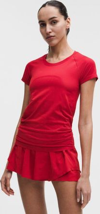 lululemon T-Shirt Swiftly Tech 2.0 Longueur hanche pour Femmes - Rouge - Taille 10