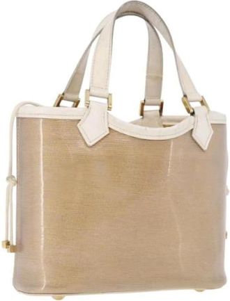 Louis Vuitton Pre-owned Epi Plage Hand Bag - Femme - Pre-owned - Beige - Taille: ONE Size