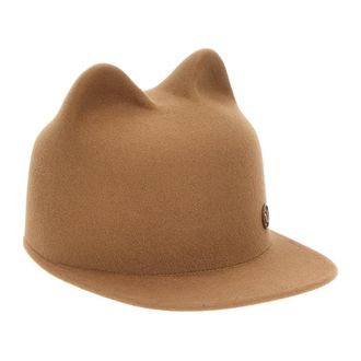 Maison Michel Jamie Hut - - Accessories - Damen - Braun - M
