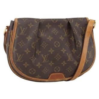 Louis Vuitton Sac bandouli&egrave;re vintage doccasion - Femme - Pre-owned - Brun - Taille: ONE Size