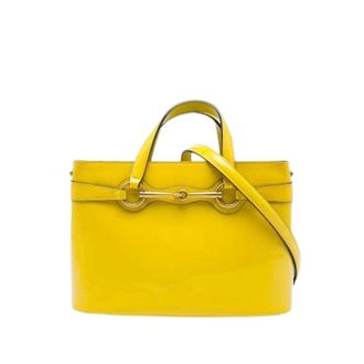 Gucci Pre-owned Satchel - - Pre-owned - Damen - Gelb - ONE SIZE