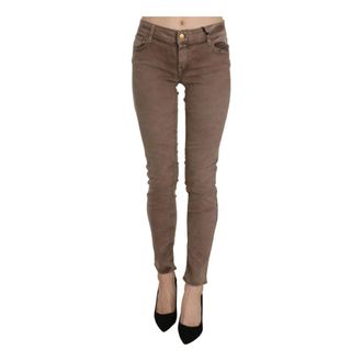 Cycle Femme, Jeans, Brun, Taille: W30 Jean Skinny Taille Basse Coupe Slim
