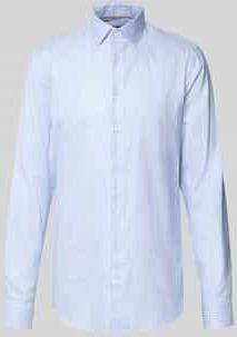 Jake*s Slim Fit Businesshemd aus reiner Baumwolle