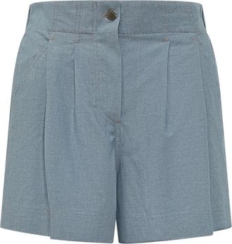 Moncler Femme, Shorts, Bleu, Taille: 40 FR Denim Shorts