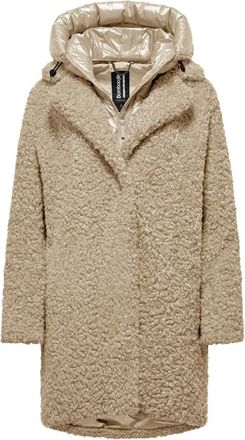 Bomboogie Femme, Manteaux, Beige, Taille: 42 FR Odessa Overcoat
