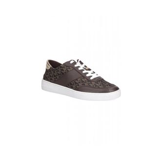 Michael Kors Kaycee Leder Sneaker - - Shoes - Damen - Braun - 39 EU