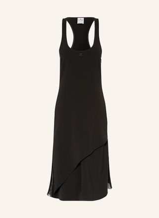 Courr&egrave;ges Kleid Infinity Mit Plissees schwarz