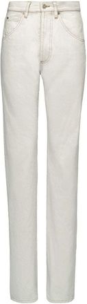 Maison Margiela Straight Leg Jeans - Weiß