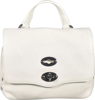 Zanellato Femme, Sacs, Blanc, Taille: ONE Size Sac Messenger Postina Medium
