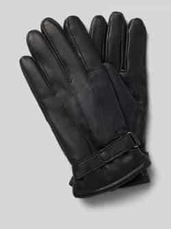 Barbour Handschuhe aus Rindsnappa mit Riegelverschluss