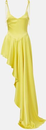 DAVID KOMA Minikleid aus Satin